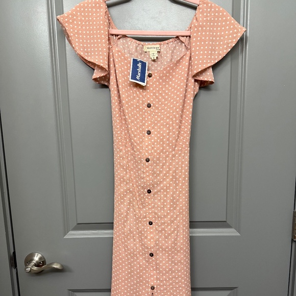 Monteau | Dresses | Monteau Los Angeles Midi Dress | Poshmark